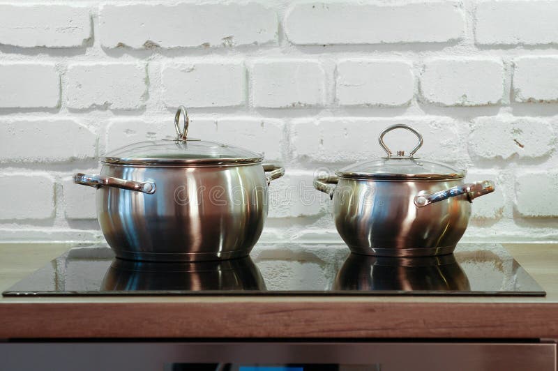 Two pots stock image. Image of meal, cooker, utensil - 30315945