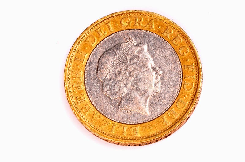 One pound coin editorial stock photo. Image of economy - 10452788