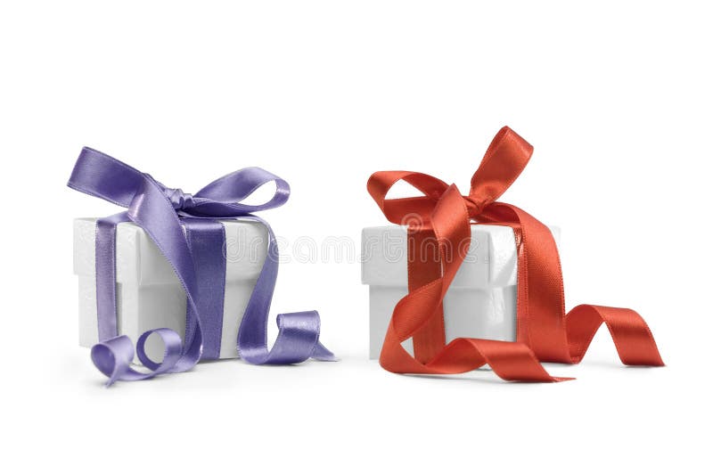 Two presents boxes stock photo. Image of gift, festive - 6725270