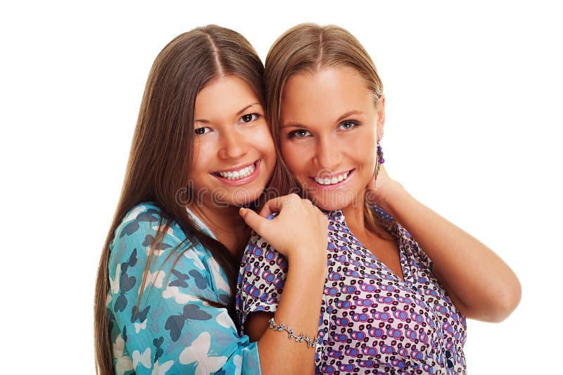Pretty Friends Sitting Underwater in Bikinis Stock Photo - Image of ...