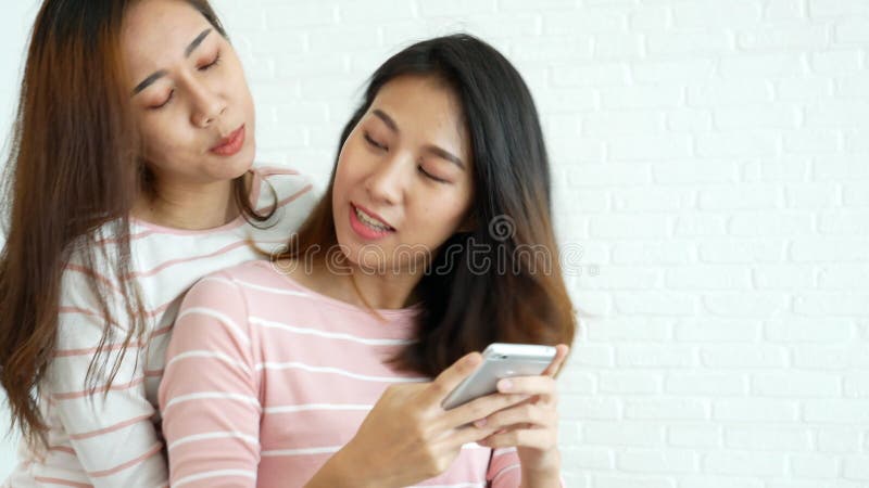 Two Pretty Best Friends Forever Girlfriend Talk Hug And Laugh Together