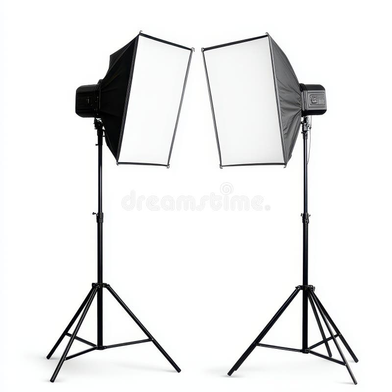Two Professional Light Stands with Illuminated Light Source for ...