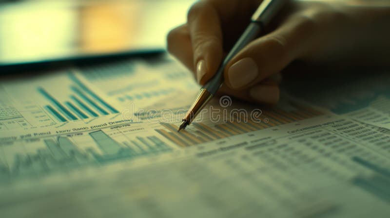 Two Professionals are Closely Examining Architectural Blueprints Spread ...