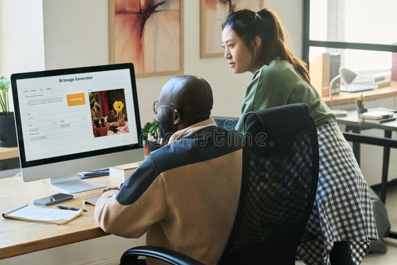 Creating Content with Image Generator Stock Photo - Image of internet ... Creating Content with Image Generator Stock Photo - Image of internet ...