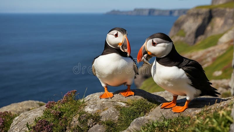Puffin Eating Fish Stock Illustrations – 11 Puffin Eating Fish Stock ...