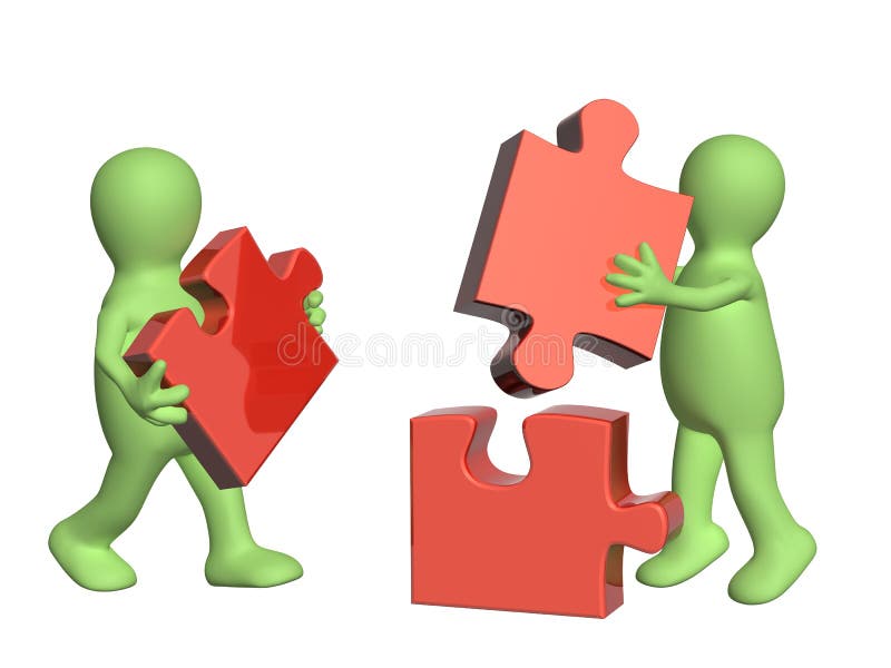 Success of teamwork stock illustration. Illustration of preparation ...