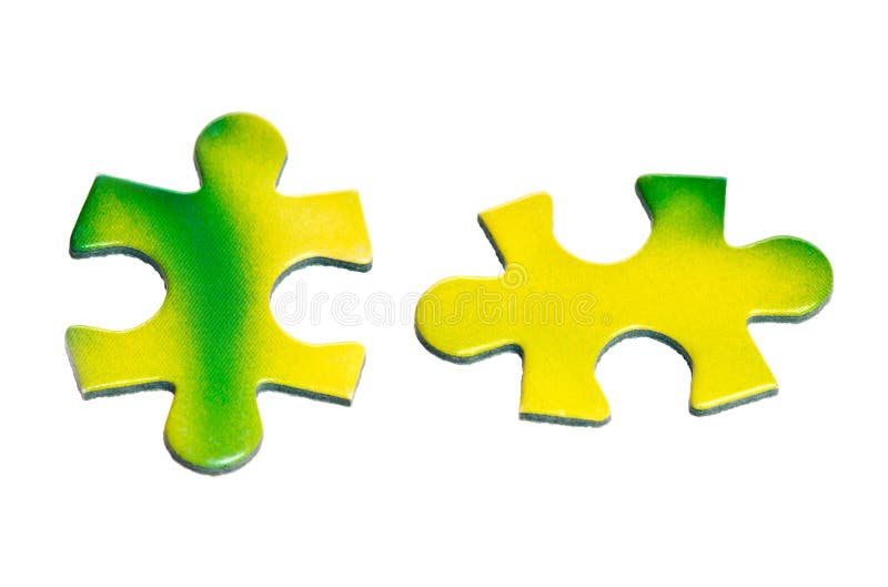 Two puzzle piece stock image. Image of solution, game - 8309231