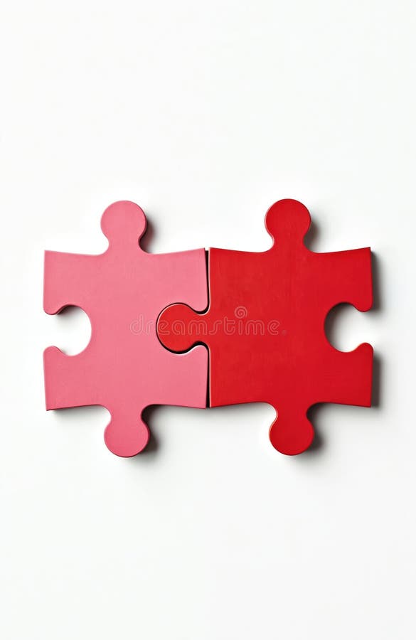 Two Puzzle Pieces 670+ 2 Puzzle Pieces Stock Illustrations,