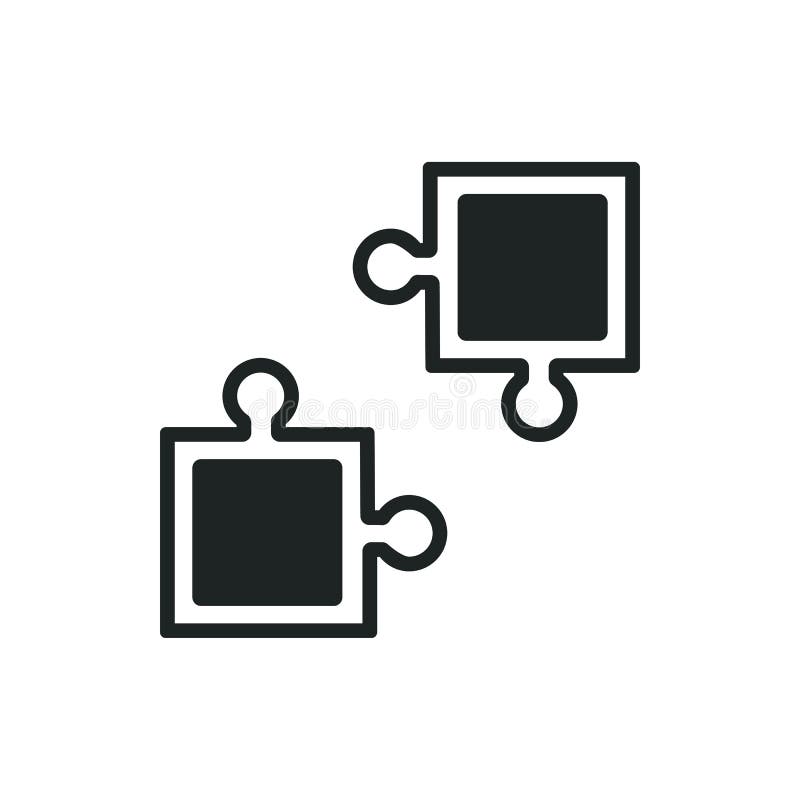 Puzzle Integration with Internet Security Stock Vector - Illustration ...