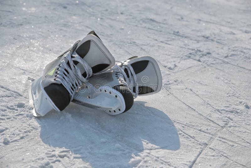 A two racing skates stock photo. Image of white, outdoors - 23556586