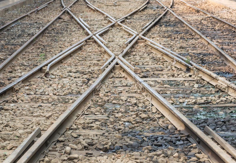 Railroad Isolated Elements. Stock Vector - Illustration of public ...