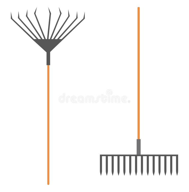 Rakes Illustration Stock Illustrations – 854 Rakes Illustration Stock ...