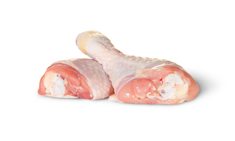 Two Raw Chicken Legs Lying on Each Other Stock Photo - Image of ...