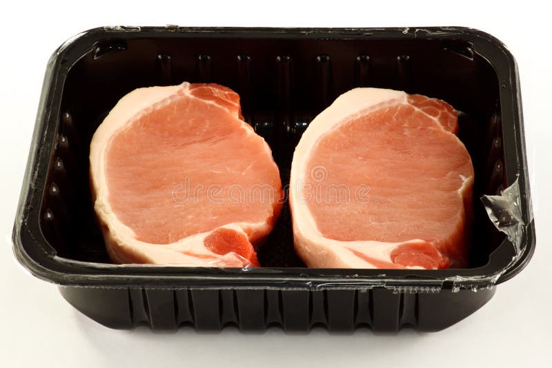 Closeup of Uncooked Chipolata Sausages. Stock Image - Image of sausage ...