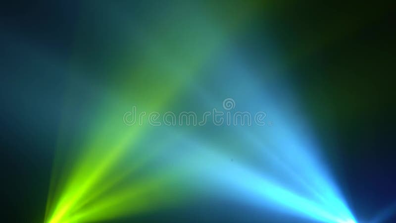 Blue Blinking Spotlights Black Background Empty Scene and Illuminating ...