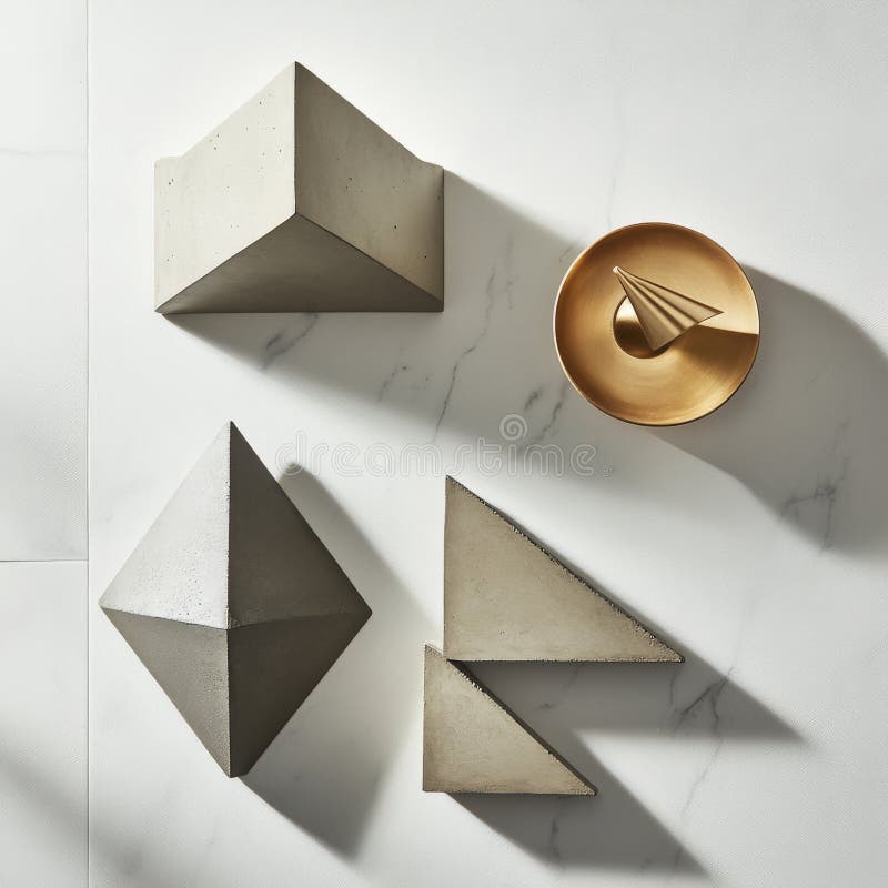 Two Rectangular Panels Feature Gray and Gold Abstract Textures Stock ...