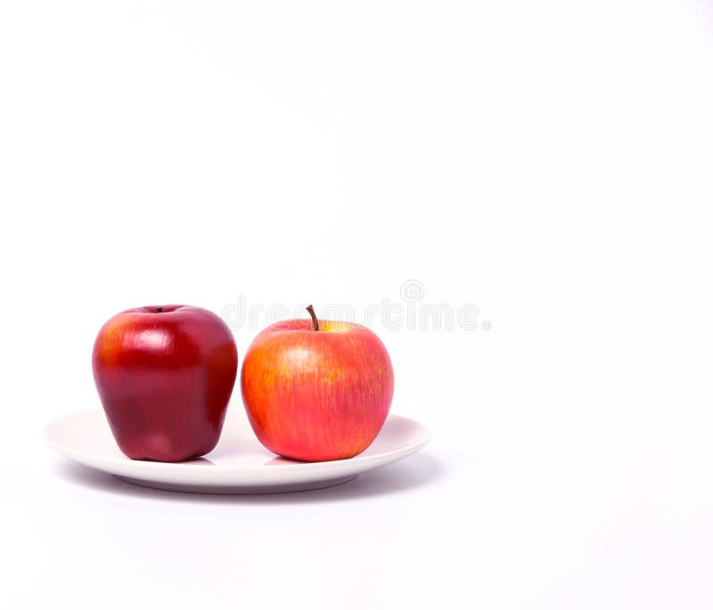 Two red apple stock image. Image of fruit, delicious - 88424655