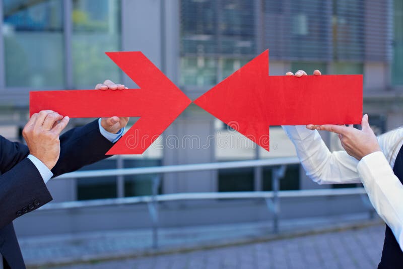 People Pointing At Each Other