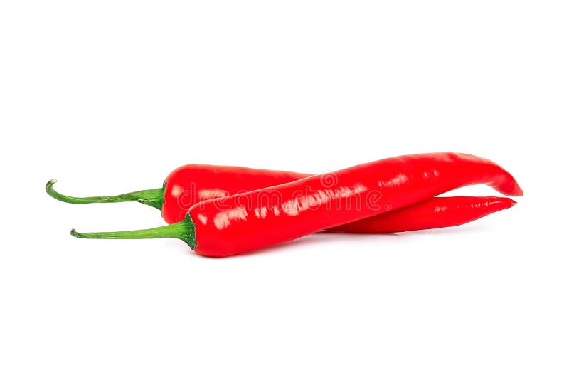 Two Red Chilli Paprikas Picture. Image: 1494334
