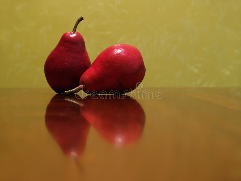 Two red pears stock photo. Image of nutritious, diet, season - 3251934