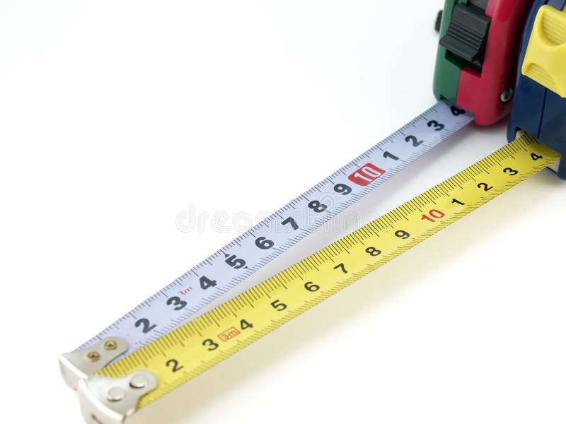 Retractable pocket rule stock photo. Image of ruler, accuracy - 12444558