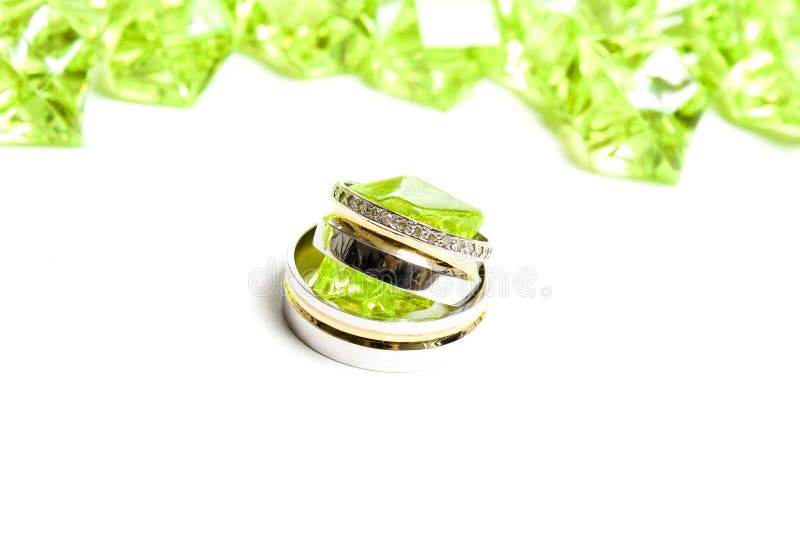 Two rings stock image. Image of gold, married, shine - 13452707