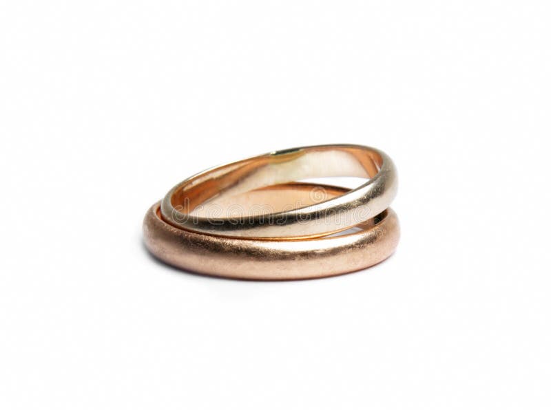 Two rings stock photo. Image of golden, ring, family - 23541092