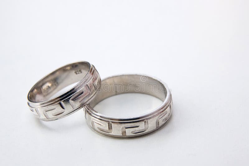 Two rings stock image. Image of fashion, marriage, rings - 8611721