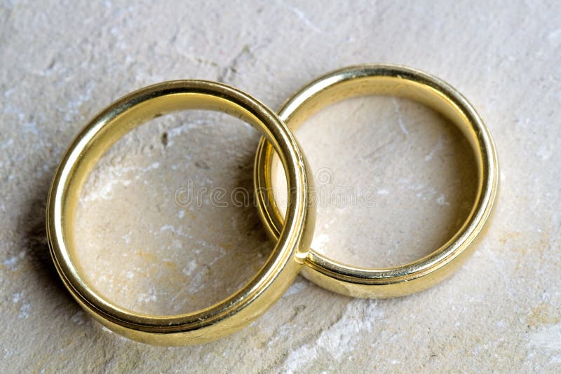 Two rings stock image. Image of married, love, gold, romantic - 36155569