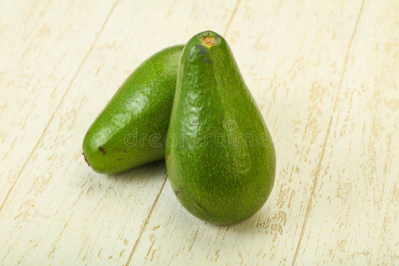 Two Ripe Exotic Avocado Vegetable Stock Photo - Image of ingredient ...