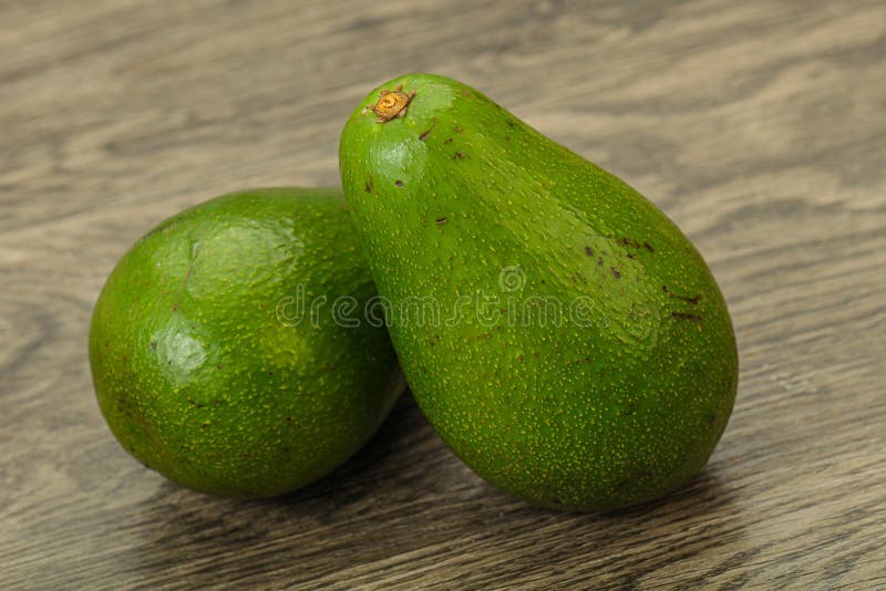 Two Ripe Exotic Avocado Vegetable Stock Photo - Image of white, nature ...