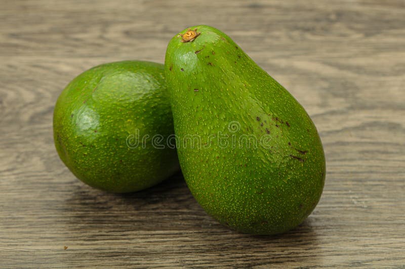 Two Ripe Exotic Avocado Vegetable Stock Photo - Image of nature ...