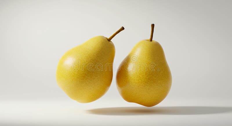 Floating Pears stock illustration. Illustration of studio - 367906697