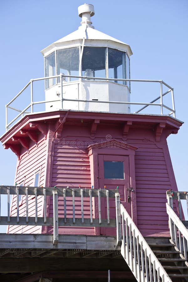 Two Rivers Lighthouse stock photo. Image of travel, rivers - 21965580