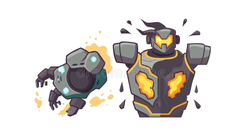 Two Robots, Fighting Each Other in Epic Battle for the Future of ...