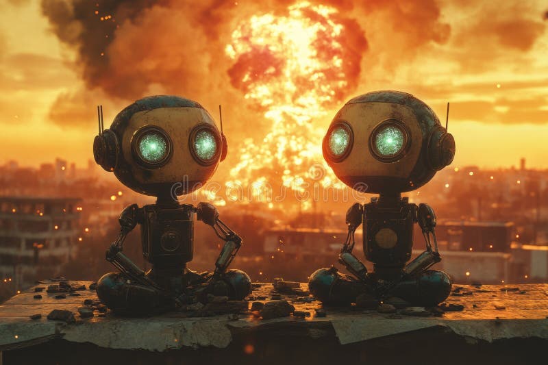 Robot Destroying City Stock Photos - Free & Royalty-Free Stock Photos ...