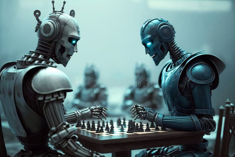 Ai Robot Playing Chess Png Stock Photos - Free & Royalty-Free Stock ...
