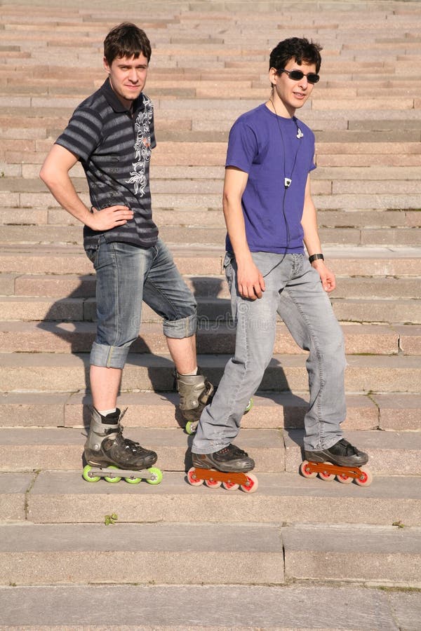 Two rollers stock photo. Image of relaxation, rollerskates - 3470982
