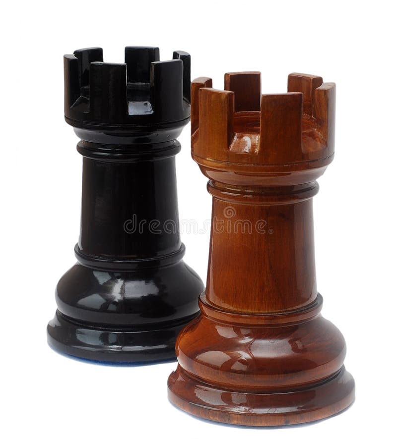 Two rook stock photo. Image of game, sport, white, wood - 14176012