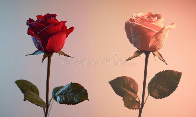 Roses on the Side of the Road Stock Image - Image of love, produce ...