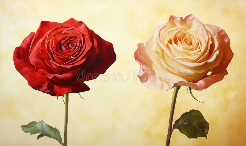 Roses on the Side of the Road Stock Image - Image of love, produce ...