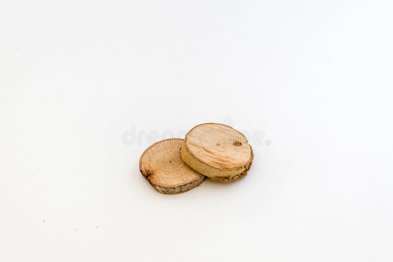 Two round pieces of wood stock photo. Image of circular - 141442082