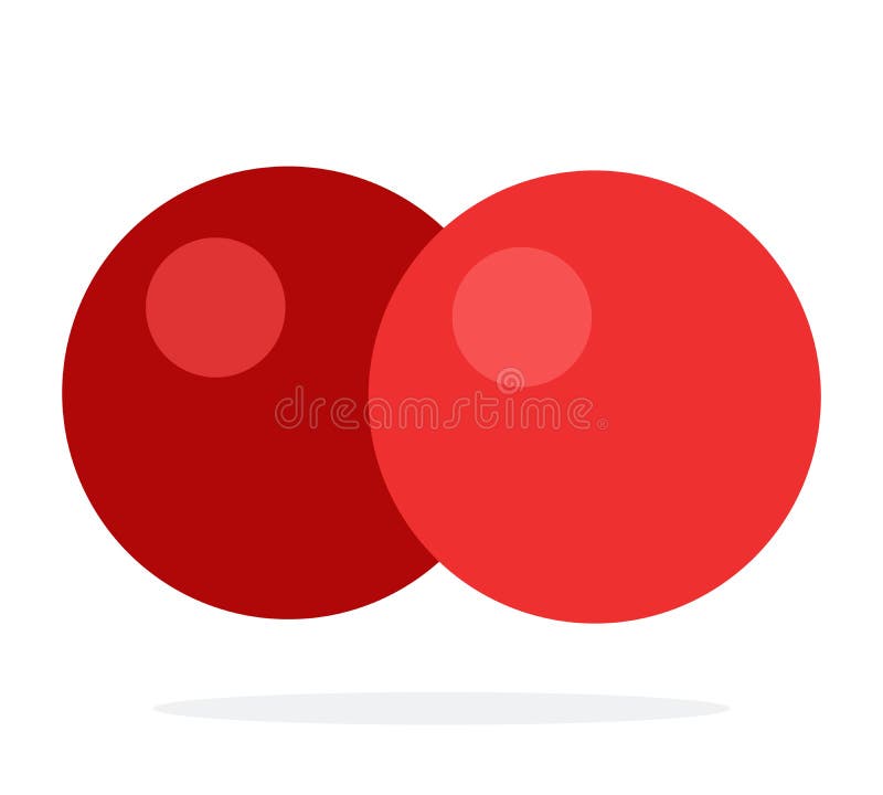 Two-round red berries stock vector. Illustration of berry - 169535919