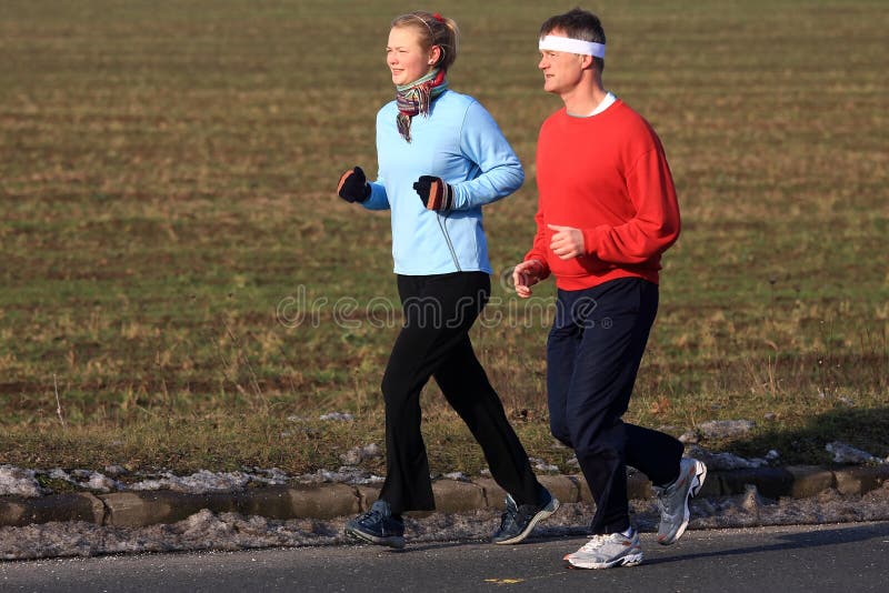 Two runner stock image. Image of shape, leisure, jogger - 13193043