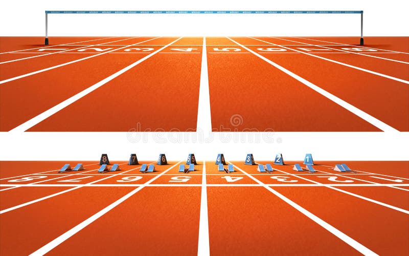 Running Tracks Stock Illustrations – 1,012 Running Tracks Stock ...