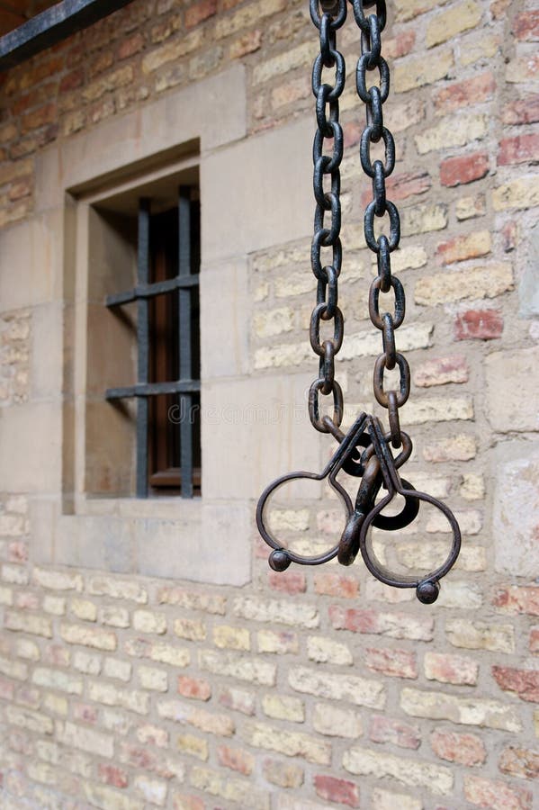 Old rusted shackle stock image. Image of antique, link - 4490631
