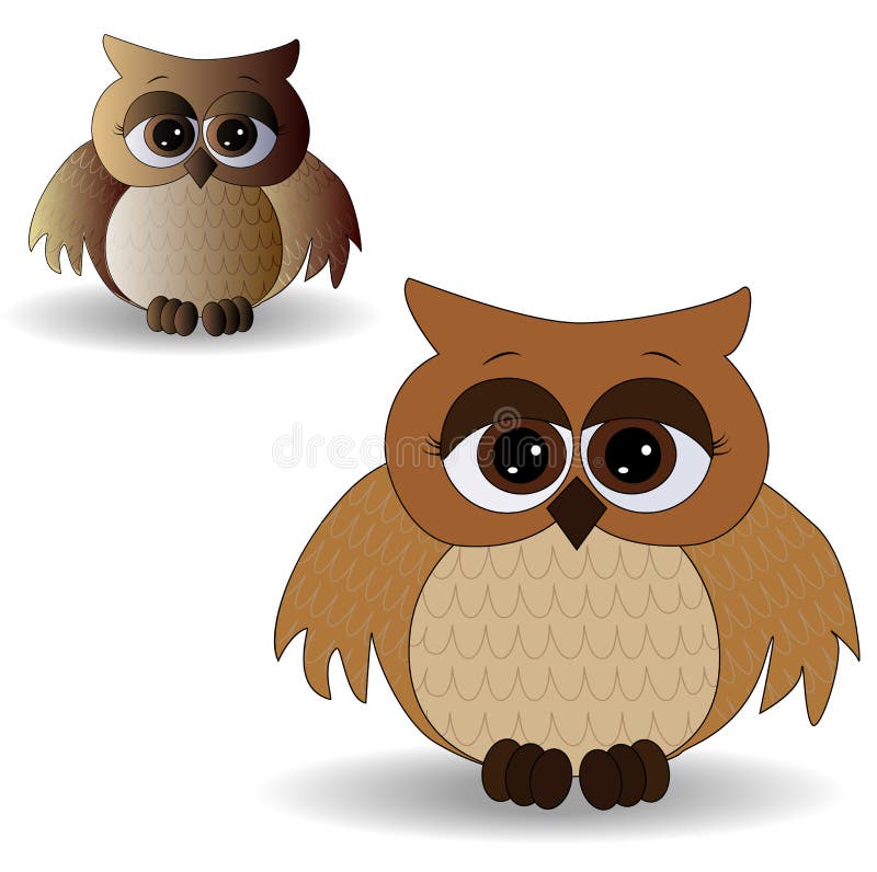 Sad Owl Clipart