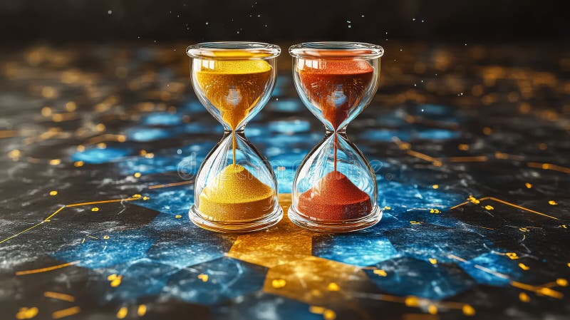 Two Sand Timers Stock Photos - Free & Royalty-Free Stock Photos from ...