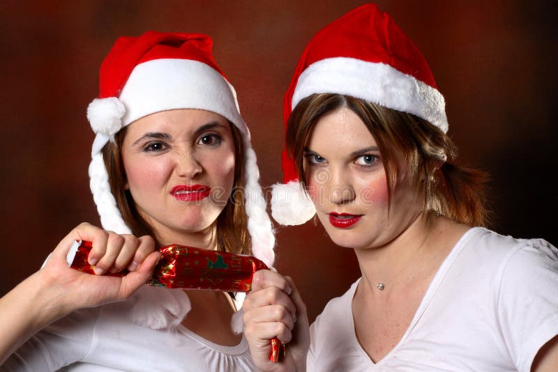 Two Girls With The Caps Picture. Image: 2362159