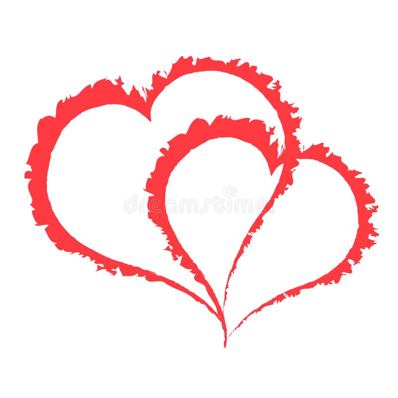 Fat Hearts Drawings Love Heart Fat Symbol Vector Images
